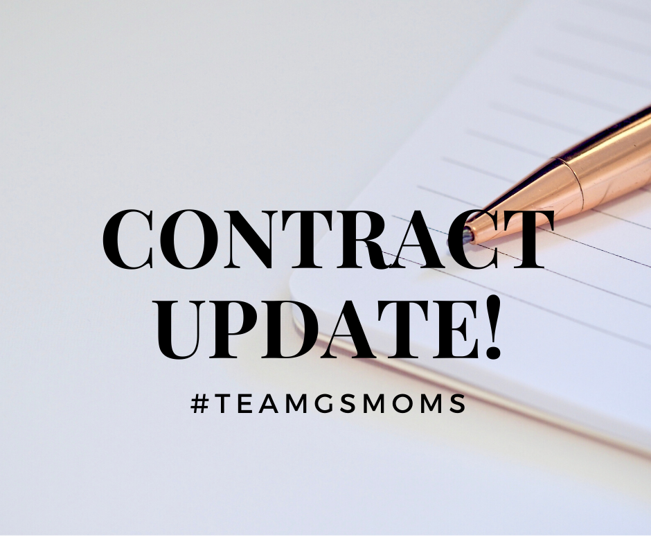 Time for Contracts! - GS Moms